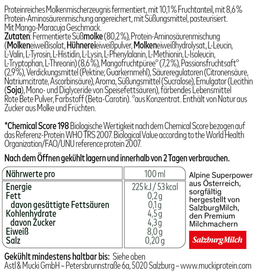 Premium Ready-to-drink Protein – mucki Protein